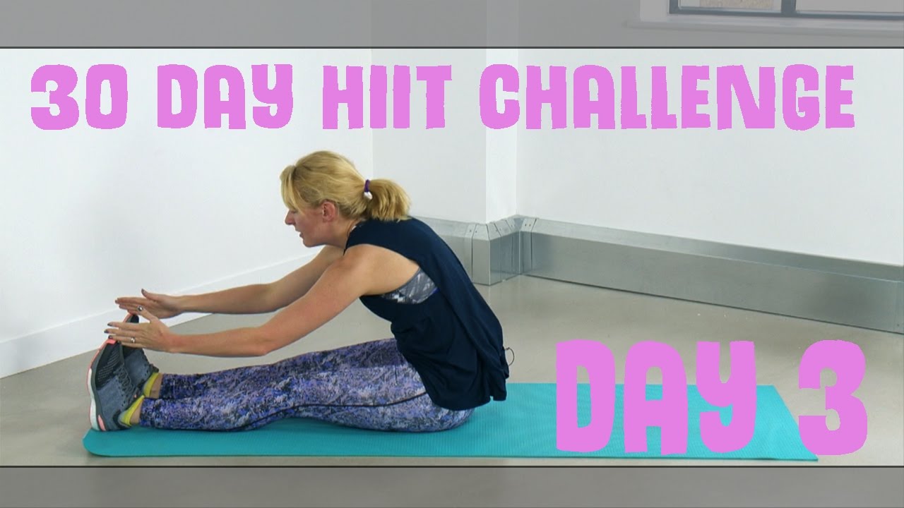 HIIT challenge - legs and upper body - day 3 - Healthista