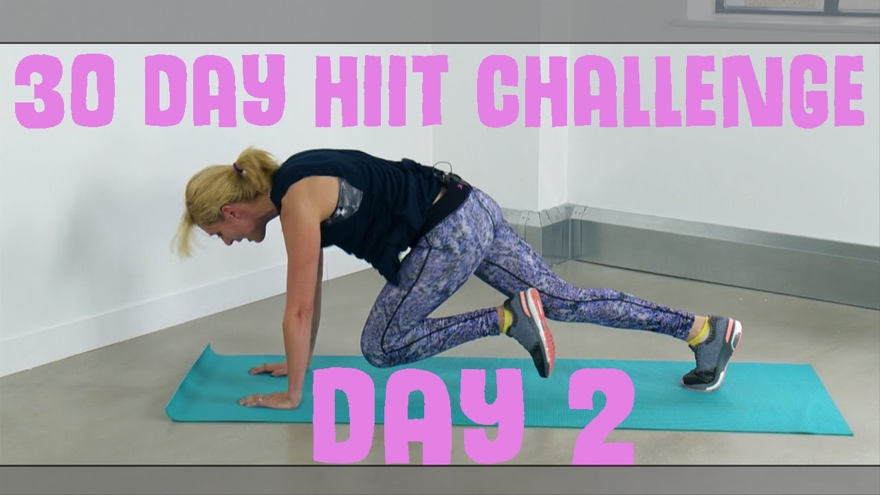 HIIT challenge - press ups, mountain climbers and situps - day 2 ...
