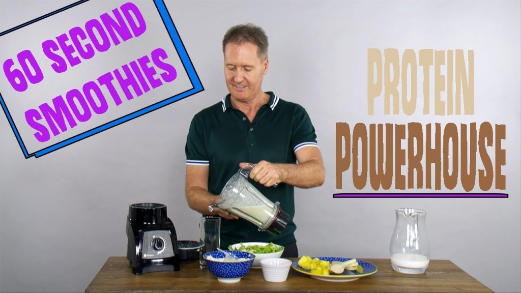 60 second smoothie for energy - protein powerhouse - Healthista