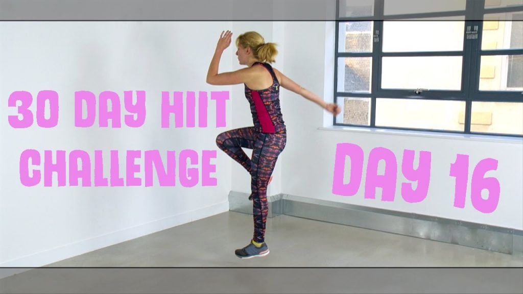 HIIT challenge – lunge drive, squat jump, side lunge – day 16 - Healthista