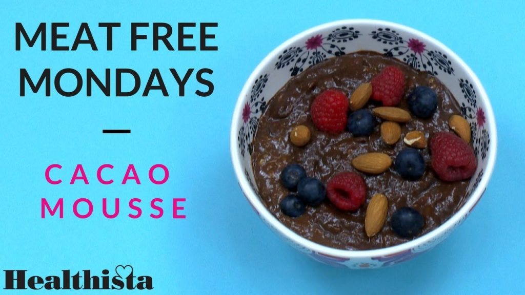 Meat-free Monday recipe: Vegan chocolate mousse with banana, avocado ...