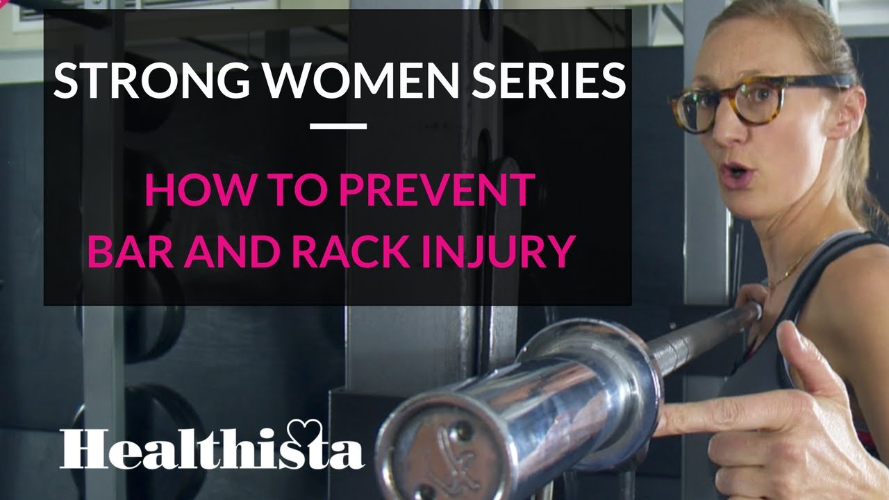 Weightlifting for women - how to prevent bar injury